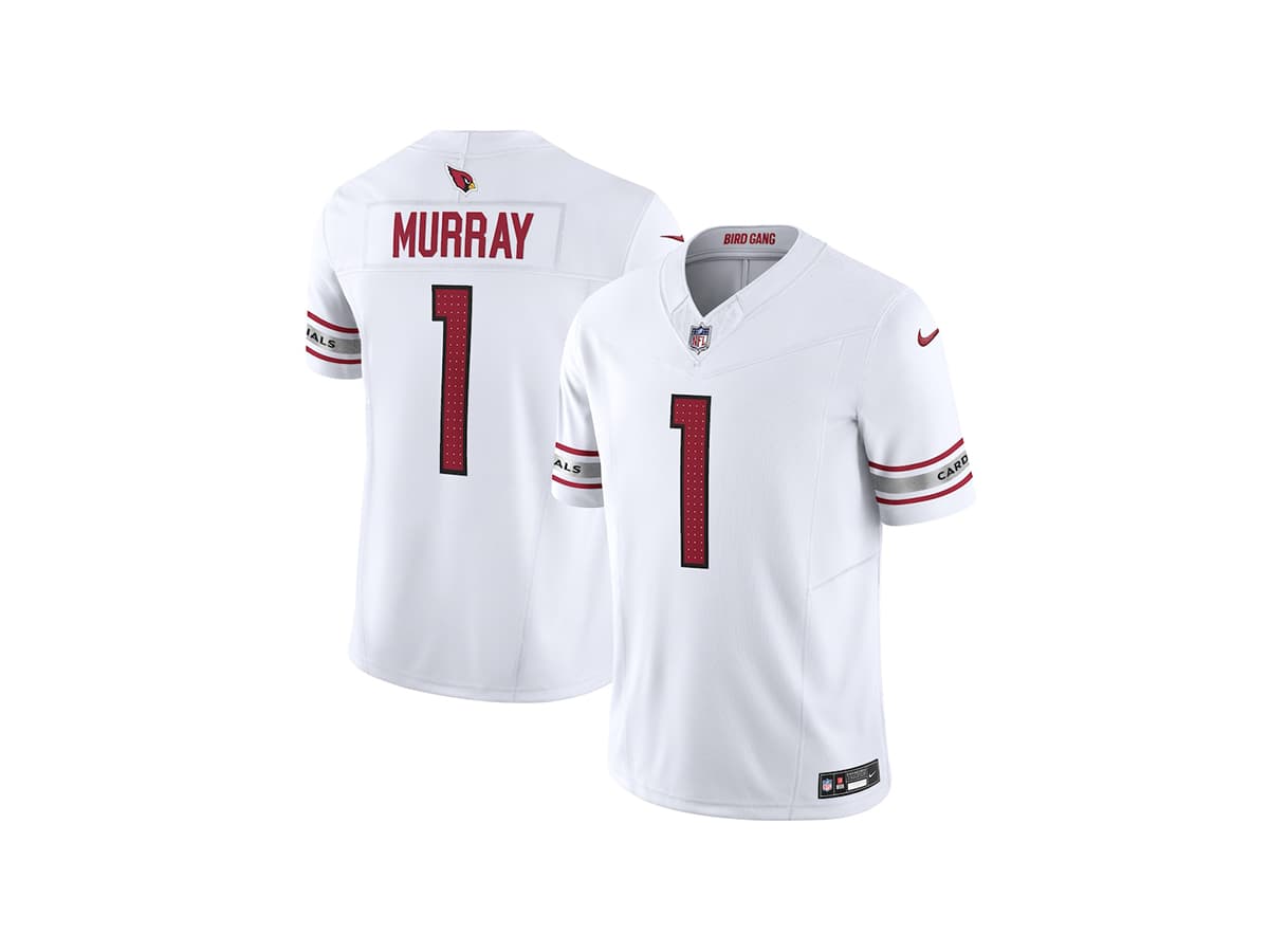 Men's Nike Kyler Murray White Arizona Cardinals Vapor F.U.S.E. Limited ...